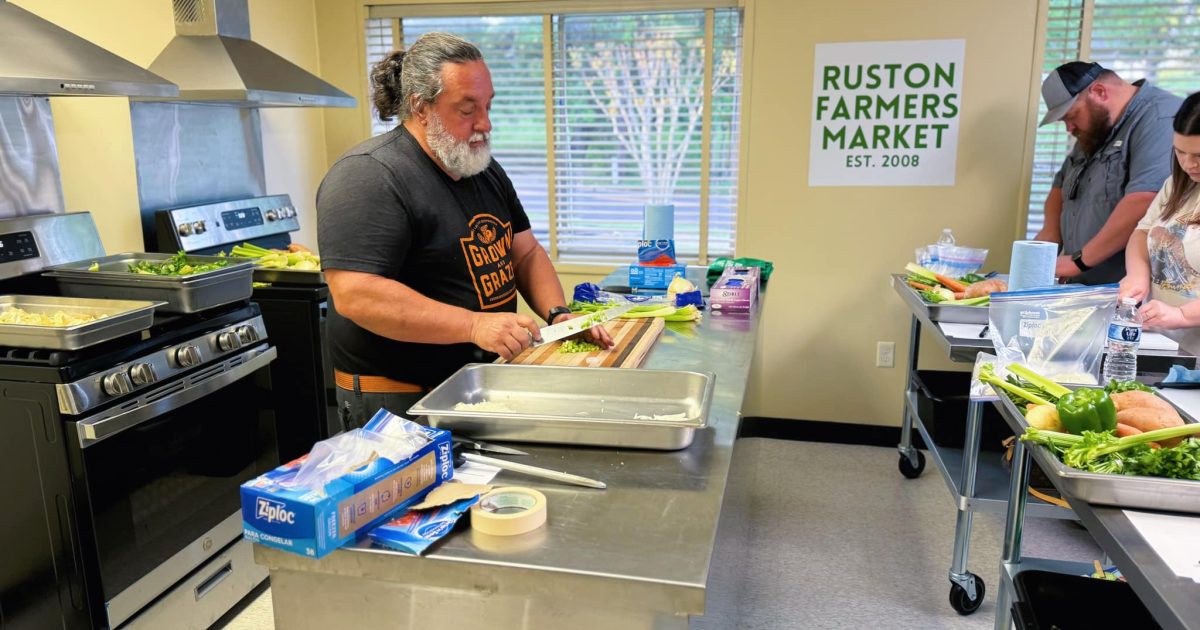 Ruston Farmers Market Teaching Kitchen | Experience Ruston
